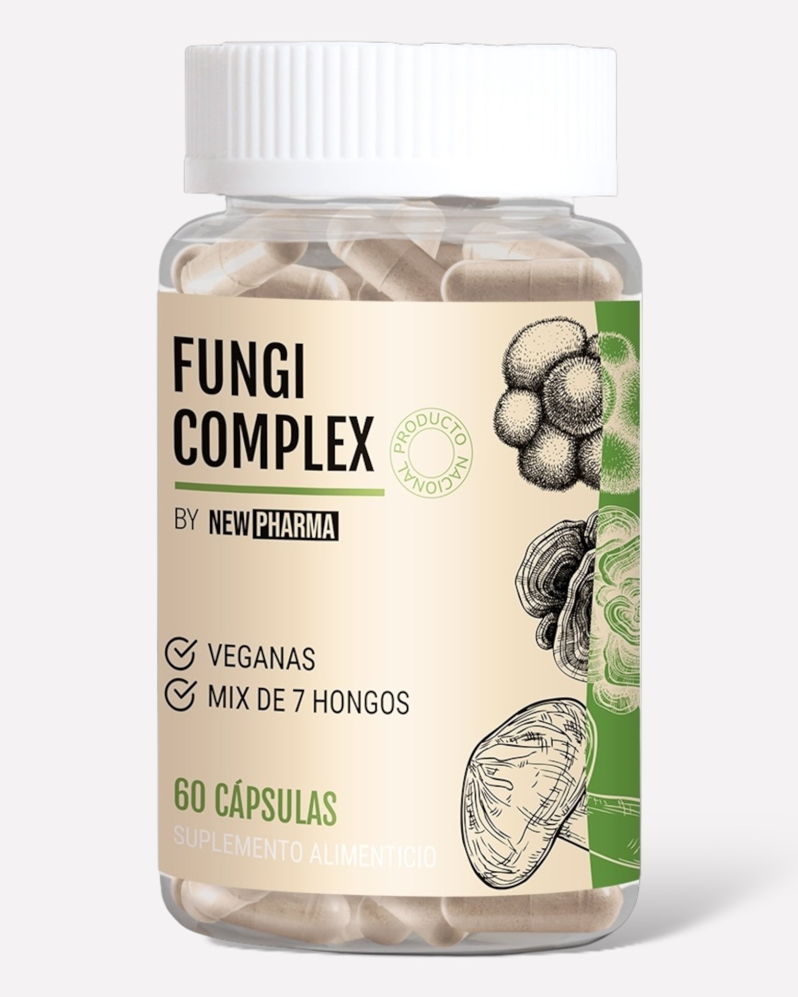 Fungi Complex-60 cáps – Ortomolecular Chile